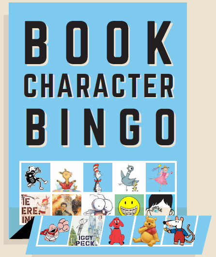 Book Character Bingo | Des Moines Public Library