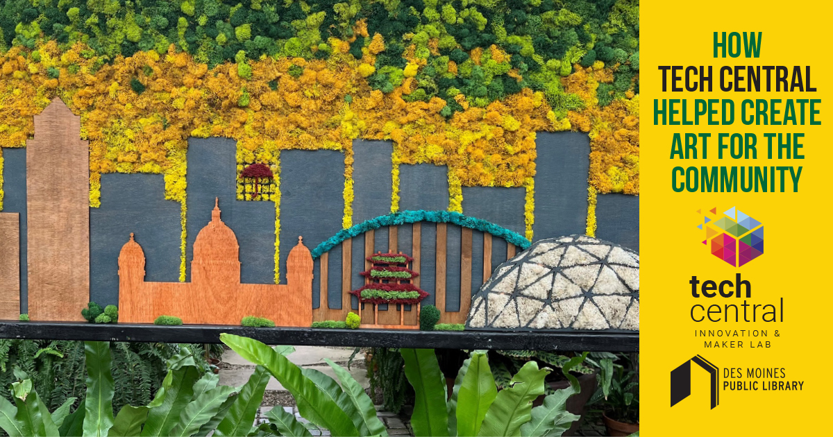 How One Artist Used Tech Central to Create Art for the Community | Des ...