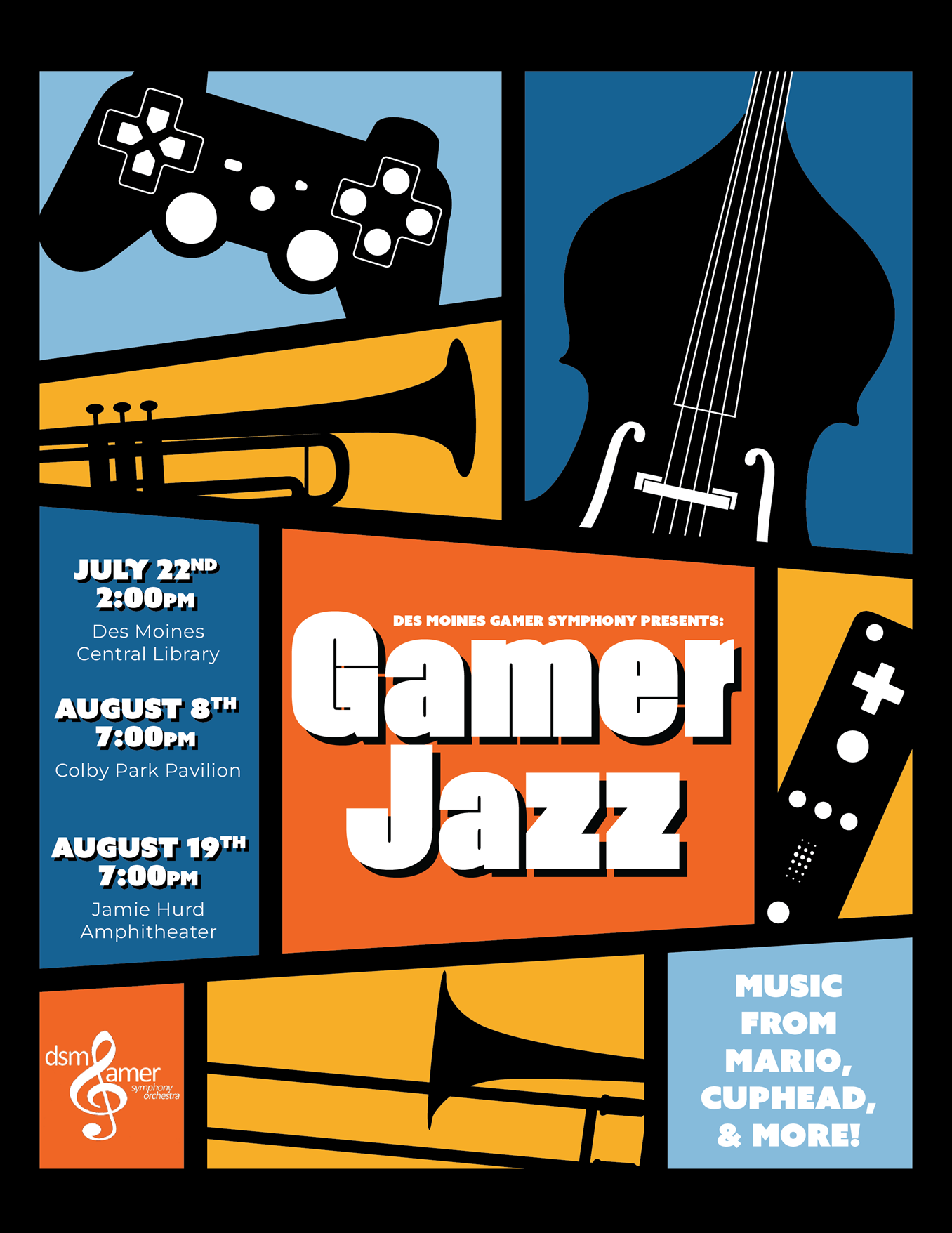 Gamer Jazz! -- Presented by the Des Moines Gamer Symphony Orchestra ...