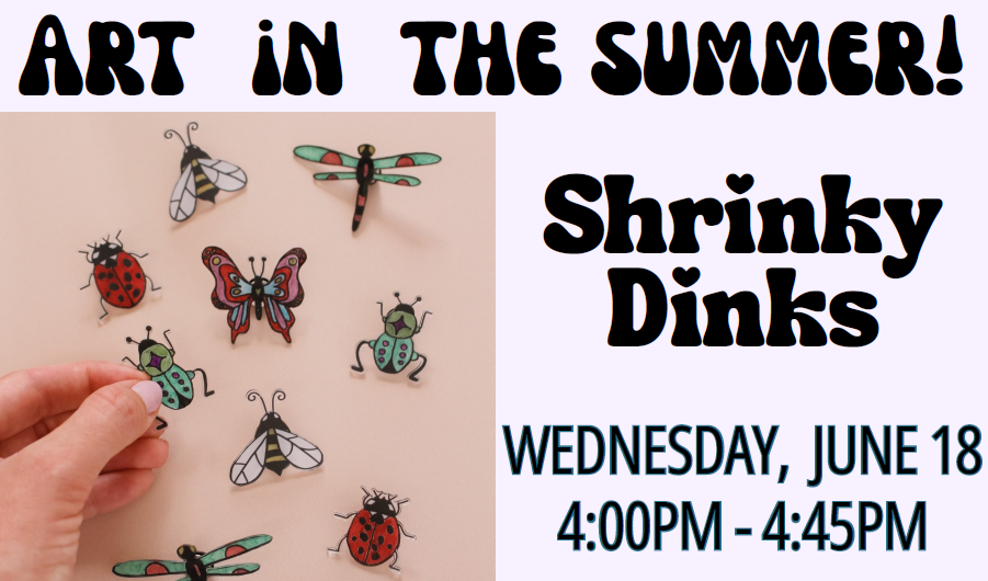 Art in the Summer: Shrinky Dinks | Des Moines Public Library